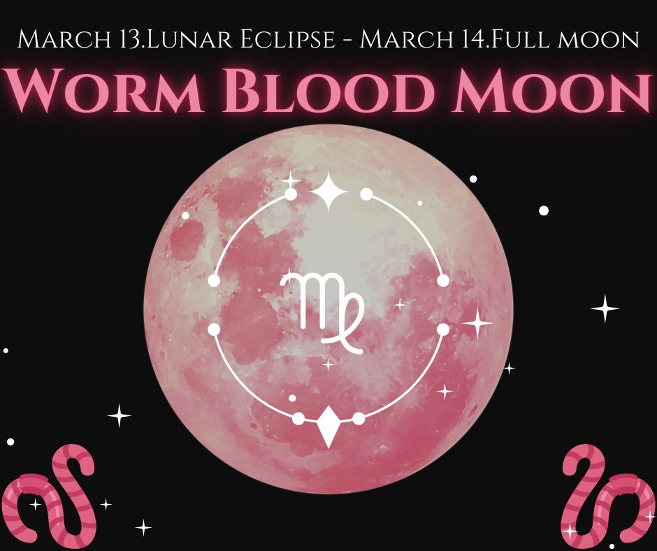 Worm Blood Moon March 14th, 2025 – Poetic Earth